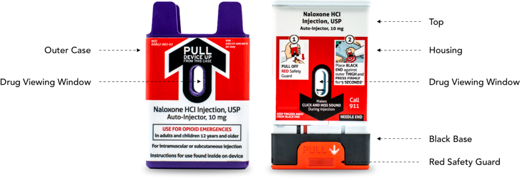 Instructions – Naloxone Auto-Injector 10 mg